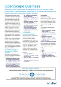 Mitel OpenScape Business - TFK Austria